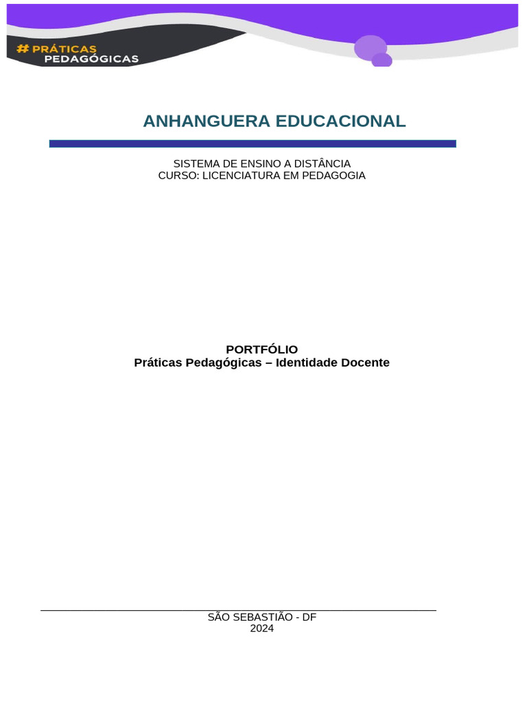 Identidade Docente Pdf