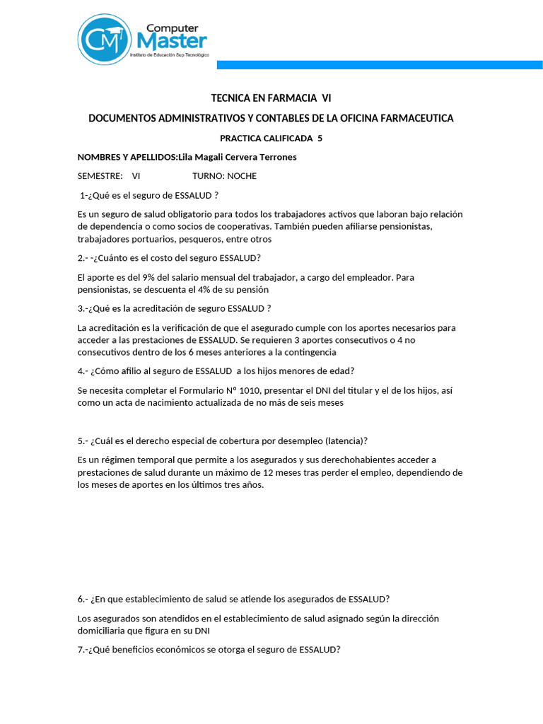 Docadm Pract 5 | PDF