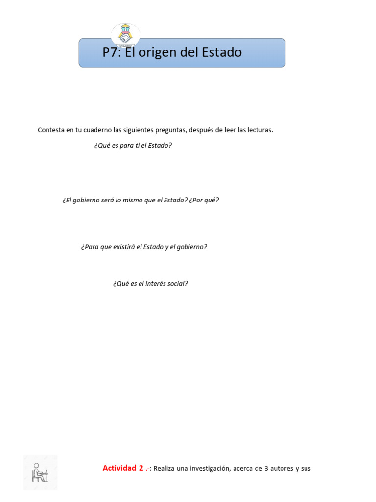 Progresion 7 - Actividades | PDF