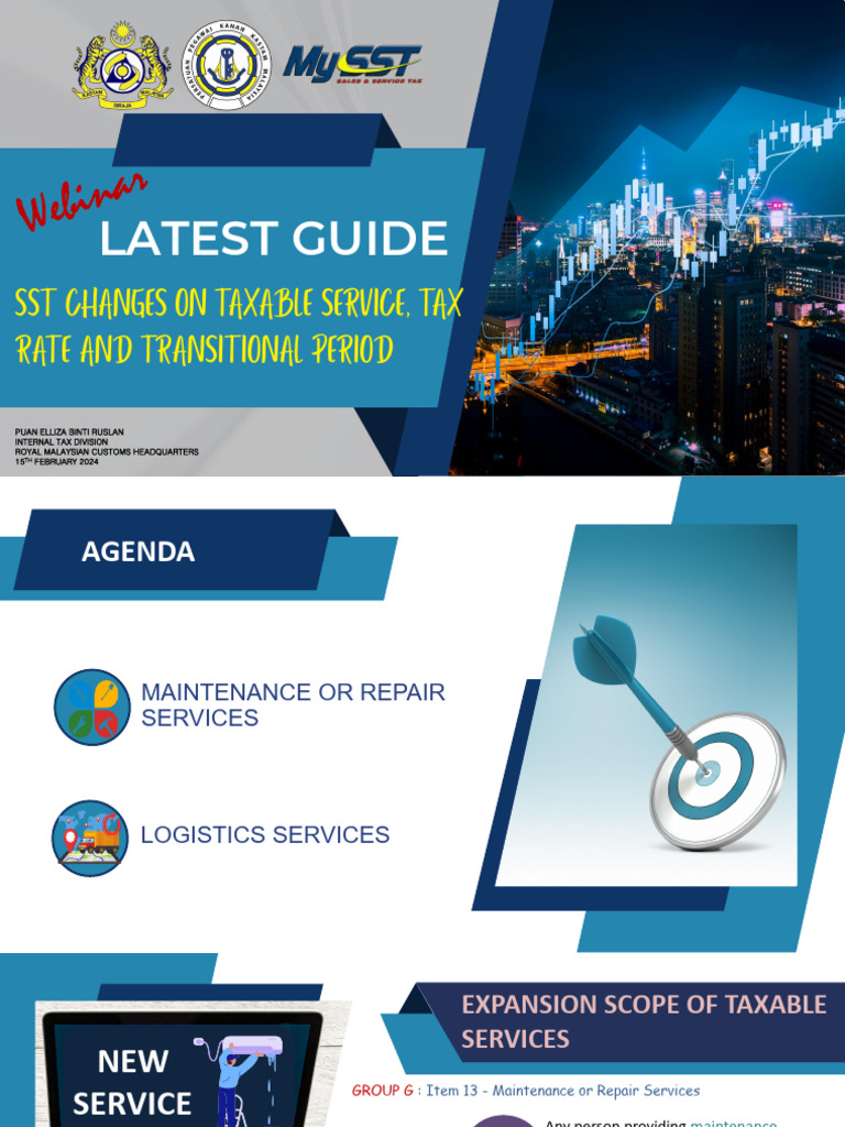 Taxable Services Guide 2024: Maintenance & Logistics | PDF | Cargo ...