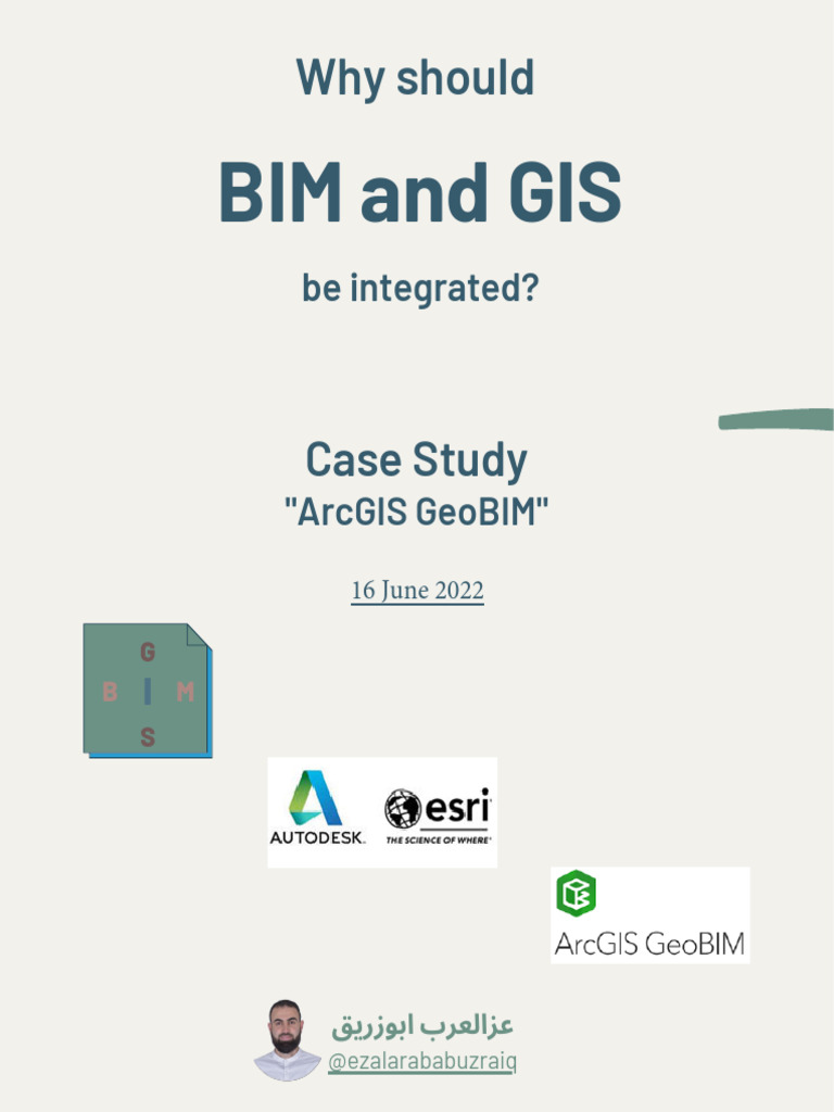 Integrating BIM and GIS: ArcGIS GeoBIM | PDF | Building Information ...