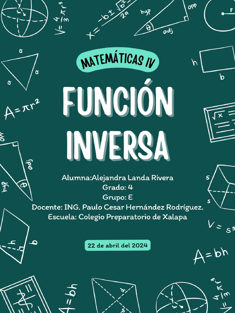 Funcion Inversa | PDF