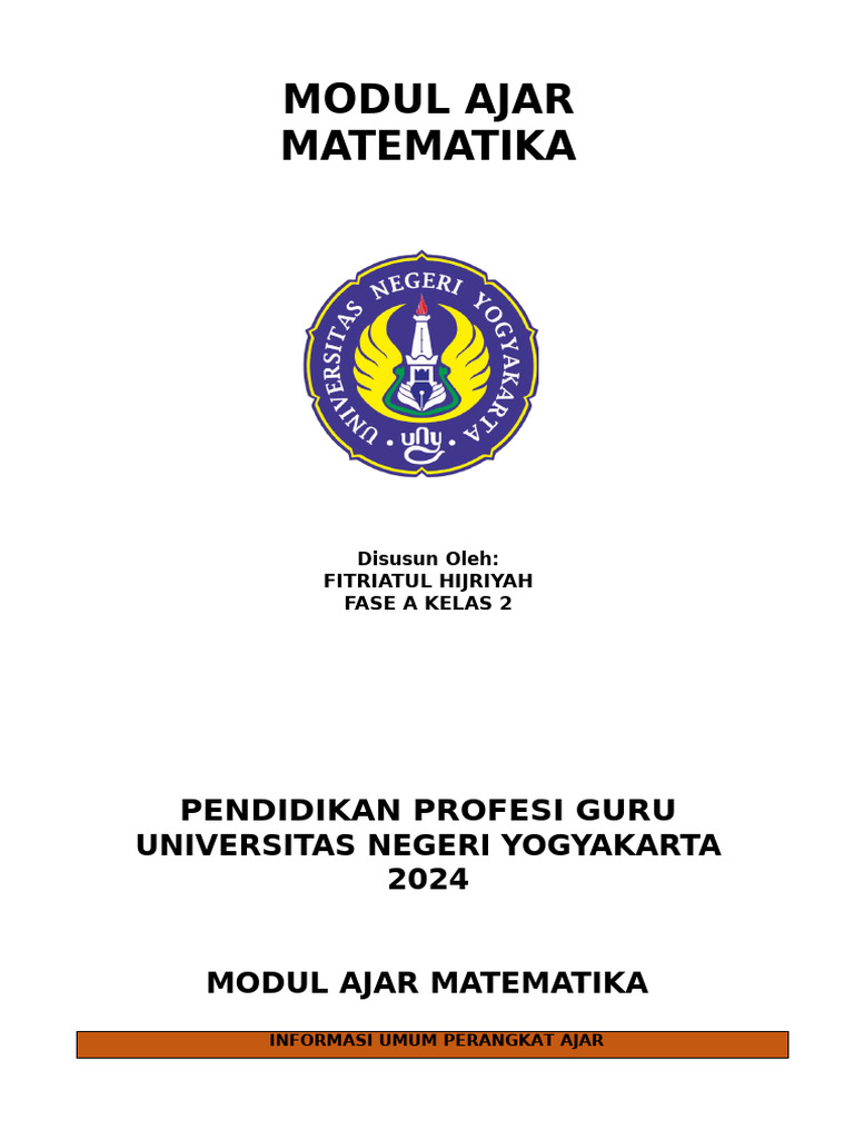 Modul Ajar Ukin Ria | PDF