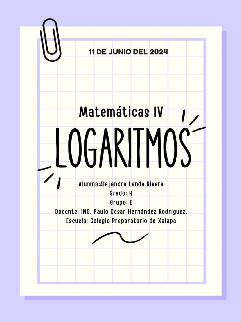 LOGARITMOS | PDF