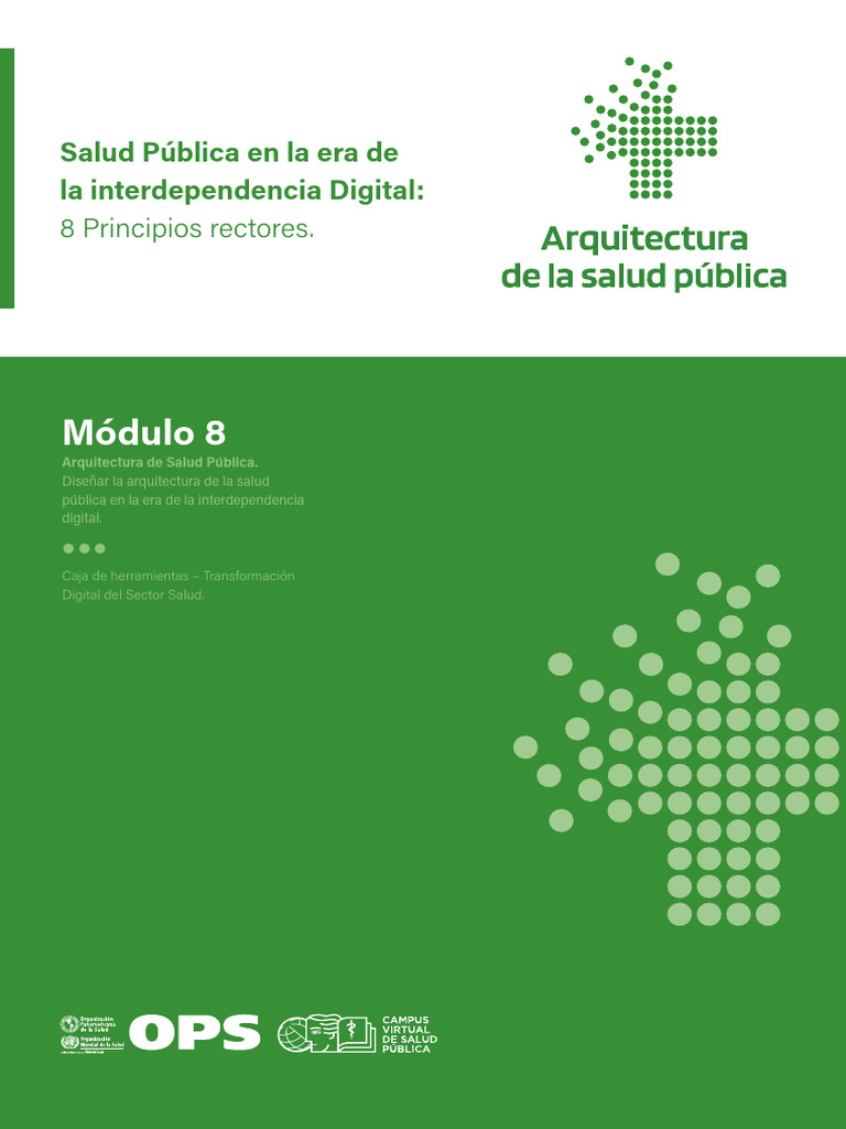 MODULO_08_Arquitectura_de_la_salud_Publica | PDF | Planificación | Planificación estratégica