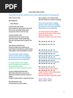 Viva La Vida: Coldplay | PDF | Song Structure | Harmony