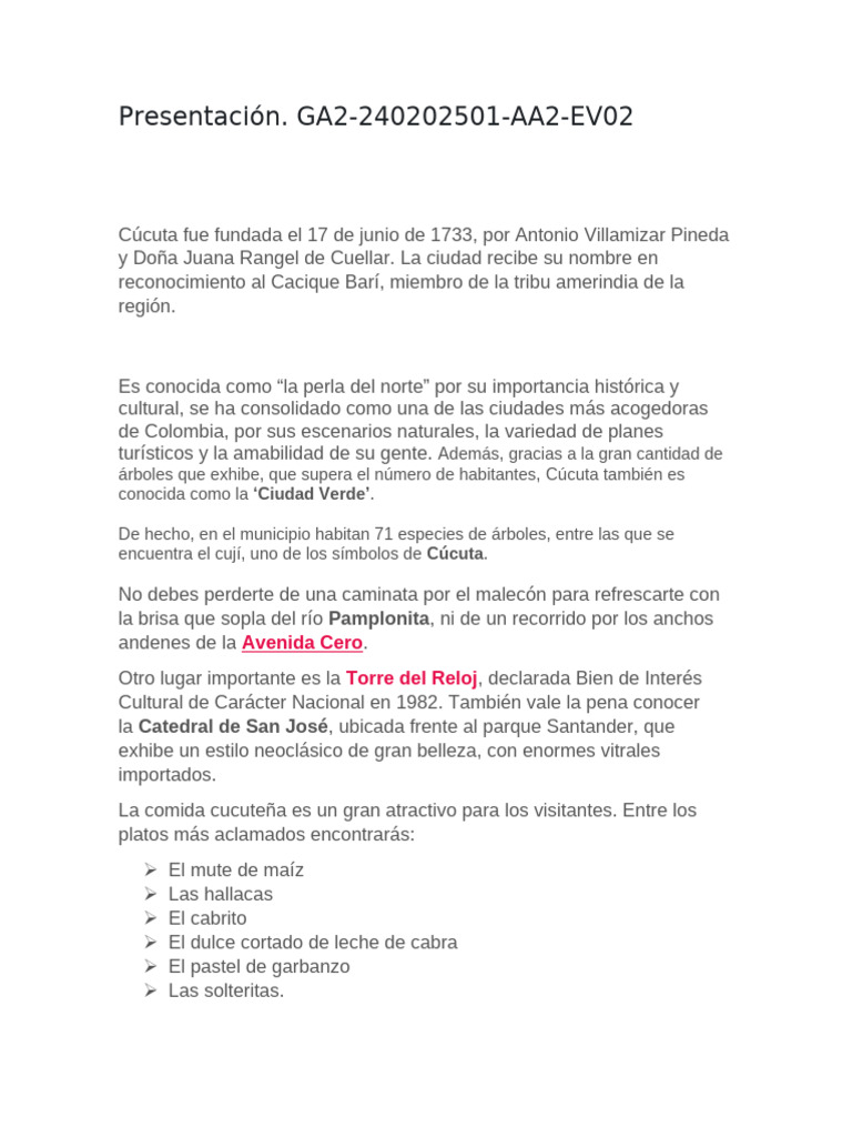 Presentación. GA2-240202501-AA2-EV02 | PDF