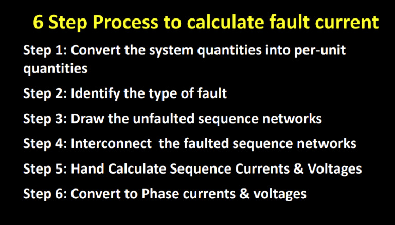 Page 2 6 Steps To Calculate LG Fault Current | PDF