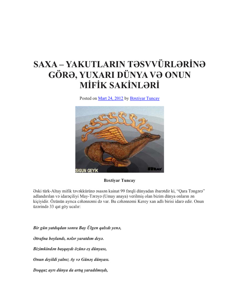 436-1-Saxa-Yaqutlarin Tesvvurlerine Gore-Yuxari Dunya Ve Onun Mifik ...