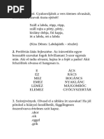 Luca Napi Versek | PDF