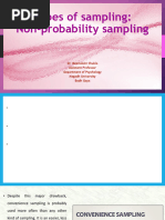 Convenience vs Purposive Sampling | PDF | Sampling (Statistics) | Quantitative Research