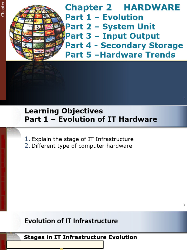 2.0 CHAPTER 2 - HARDWARE 2024 | PDF | Computer Data Storage | Central Processing Unit