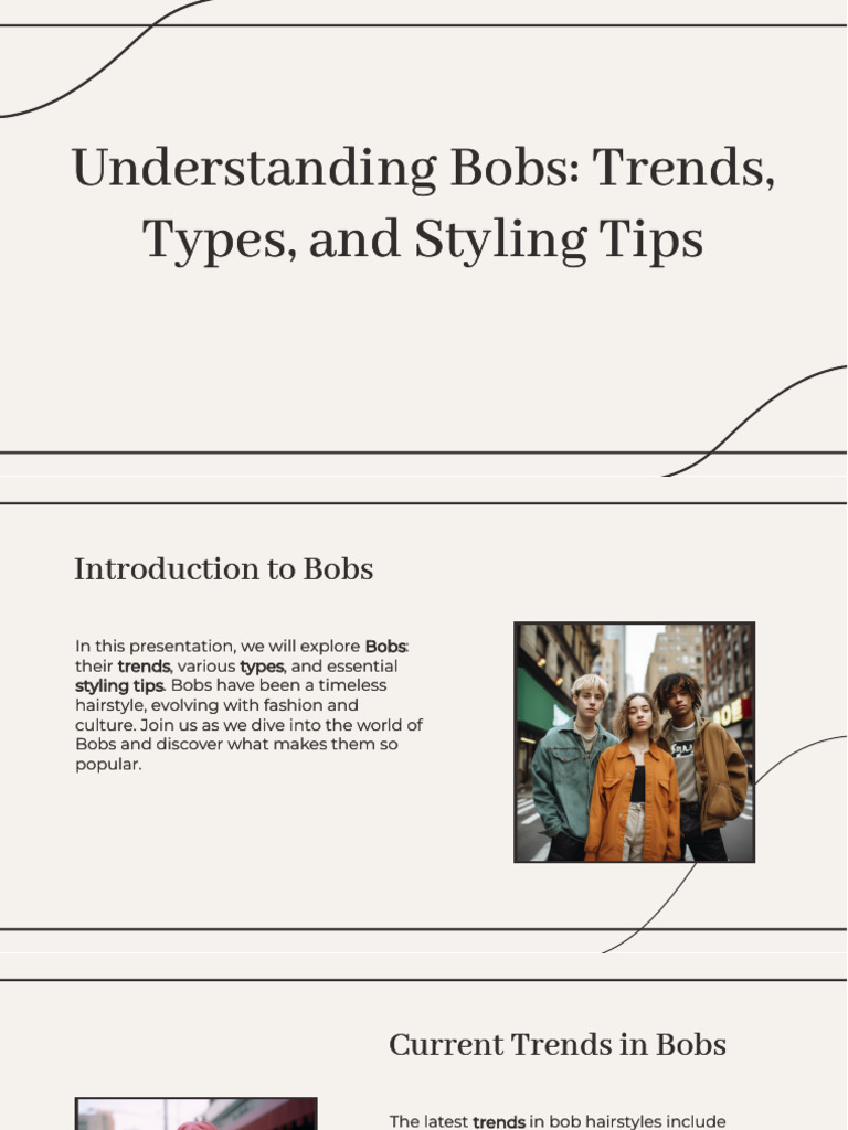 Slidesgo Understanding Bobs Trends Types and Styling Tips ...