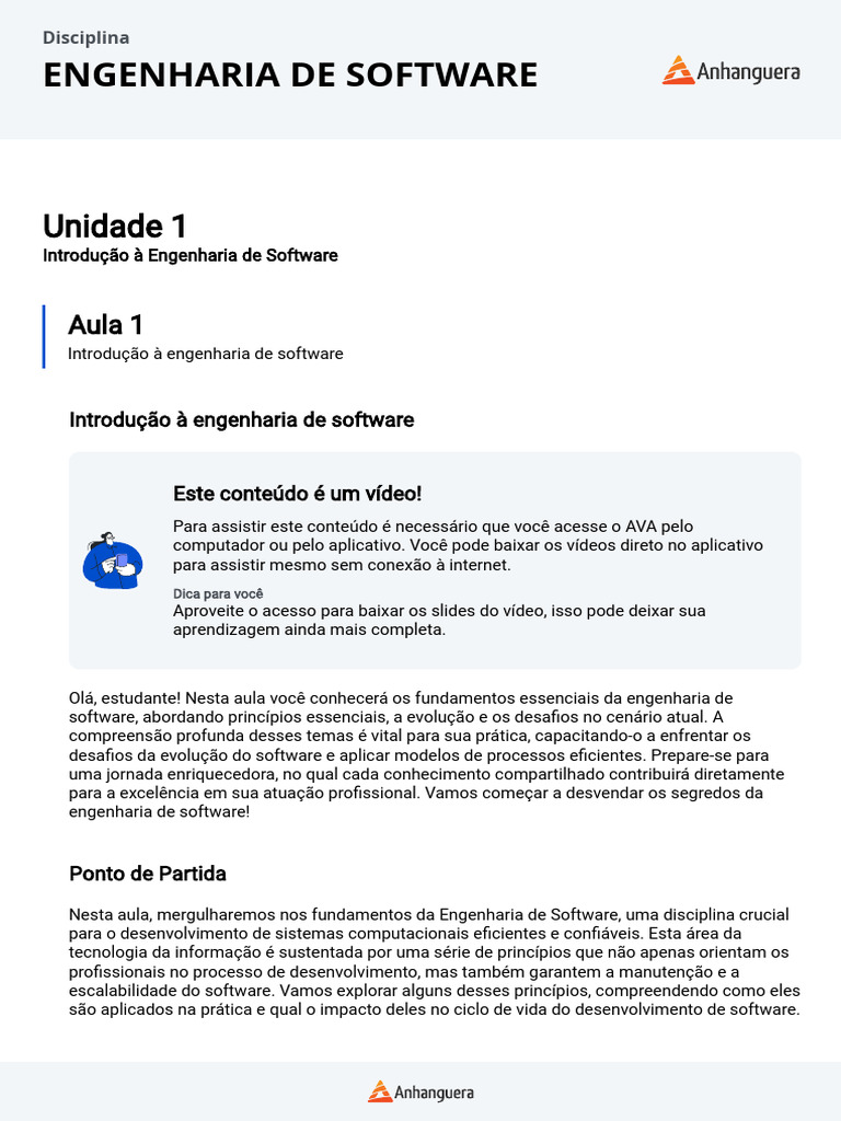 PDF - Engenharia de Software | PDF | Desenvolvimento ágil de software | Engenharia de Software