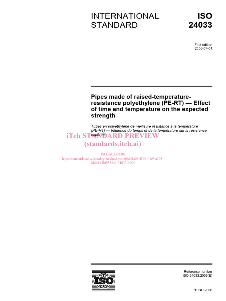 Iso 24033 2006 | PDF | International Organization For Standardization ...