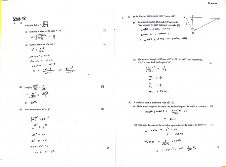 Math Problem Solving Tasks | PDF