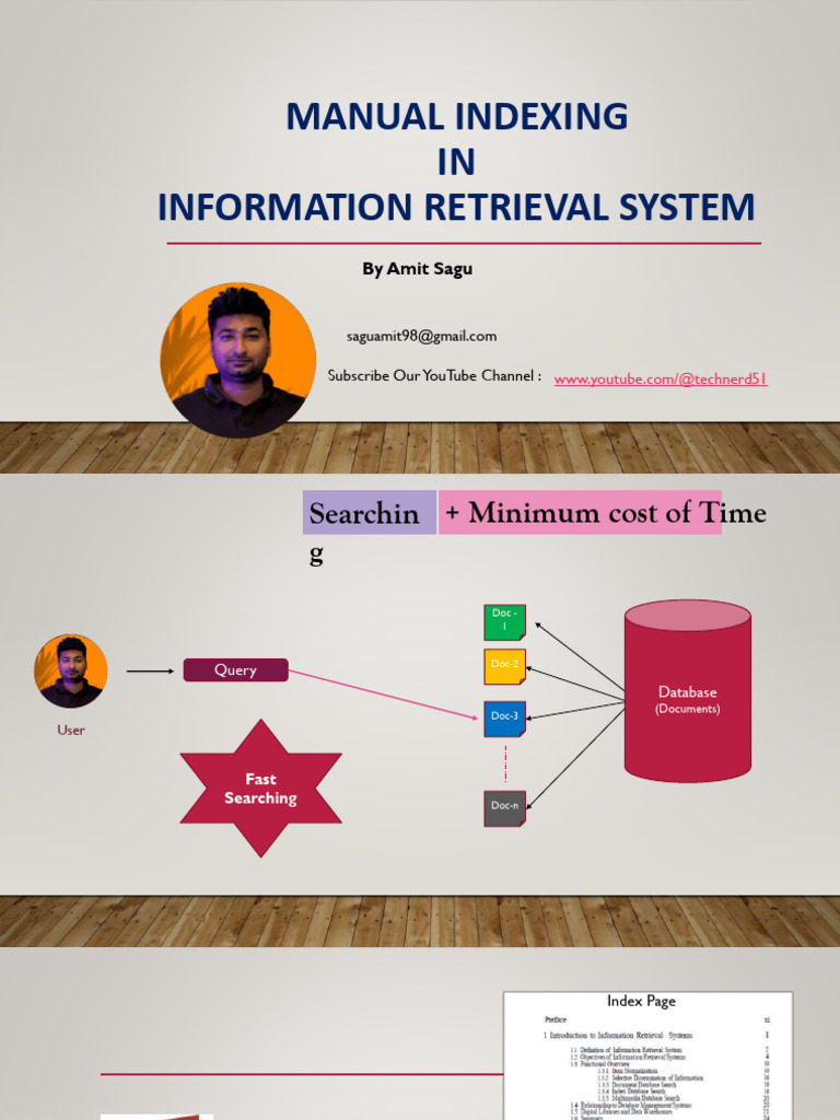 Mannual Indexing in in Formation Retrieval System | PDF | Artificial Intelligence | Intelligence ...