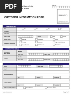 PEP Declaration Form | PDF | Justice | Crime & Violence