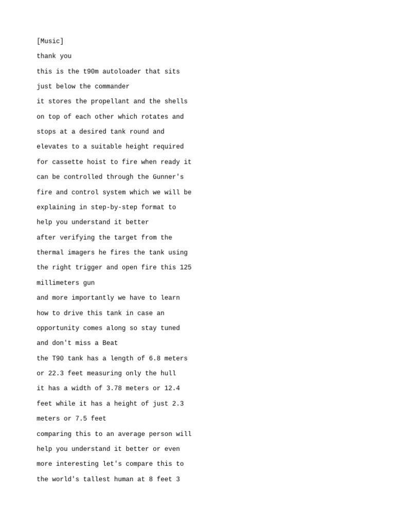 (English (Auto-Generated) ) Autoloader How It Works T90 M - Main Battle ...