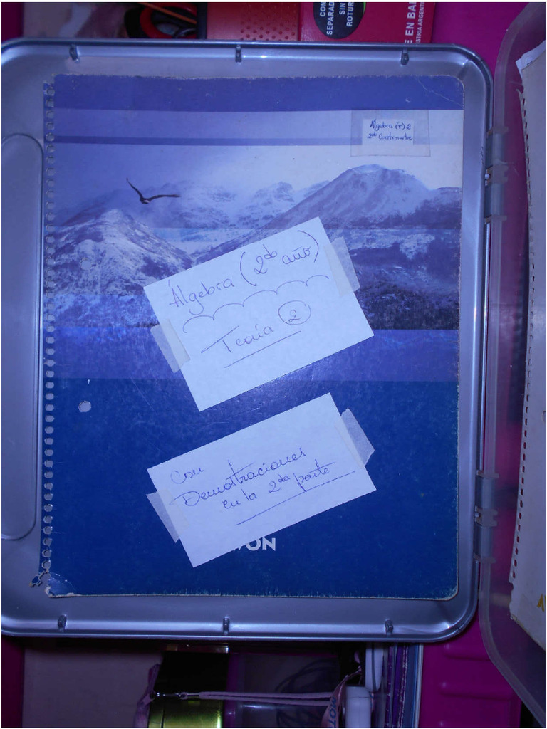 Algebra 2010 Teoria2 | PDF