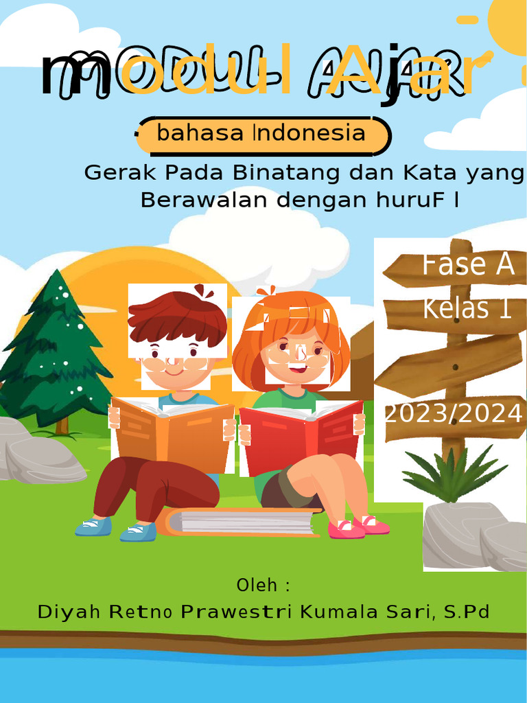 Modul Ajar Bahasa Indonesia - Modul Ajar Gerak Pada Binatang Dan Kata ...