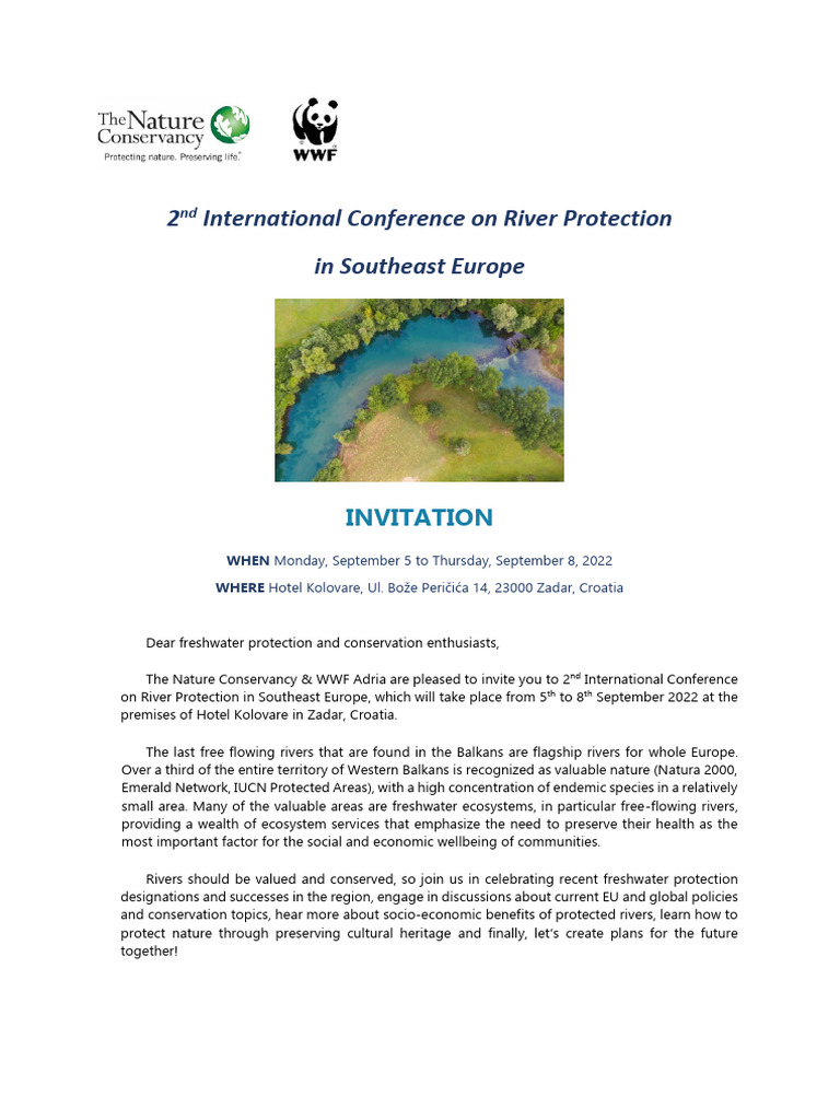 River_Conference_INVITATION | PDF
