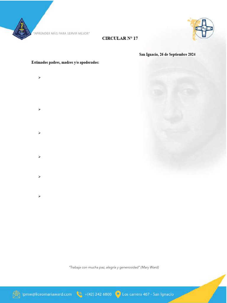 Circular #17 | PDF | Crecimiento personal y profesional | Ciencias sociales