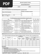Excavation Work Permit Template | PDF