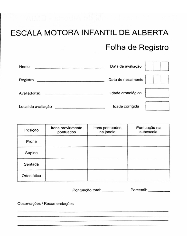 Aims - Português | PDF