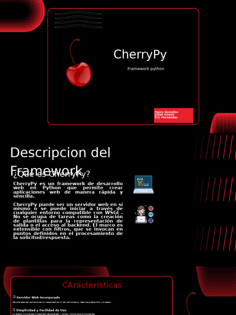 Introducción a CherryPy en Python | PDF