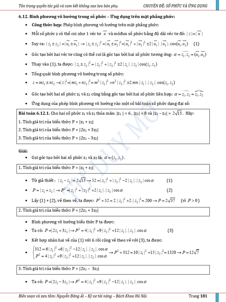 Tư Duy M BPVH SP 2017A | PDF