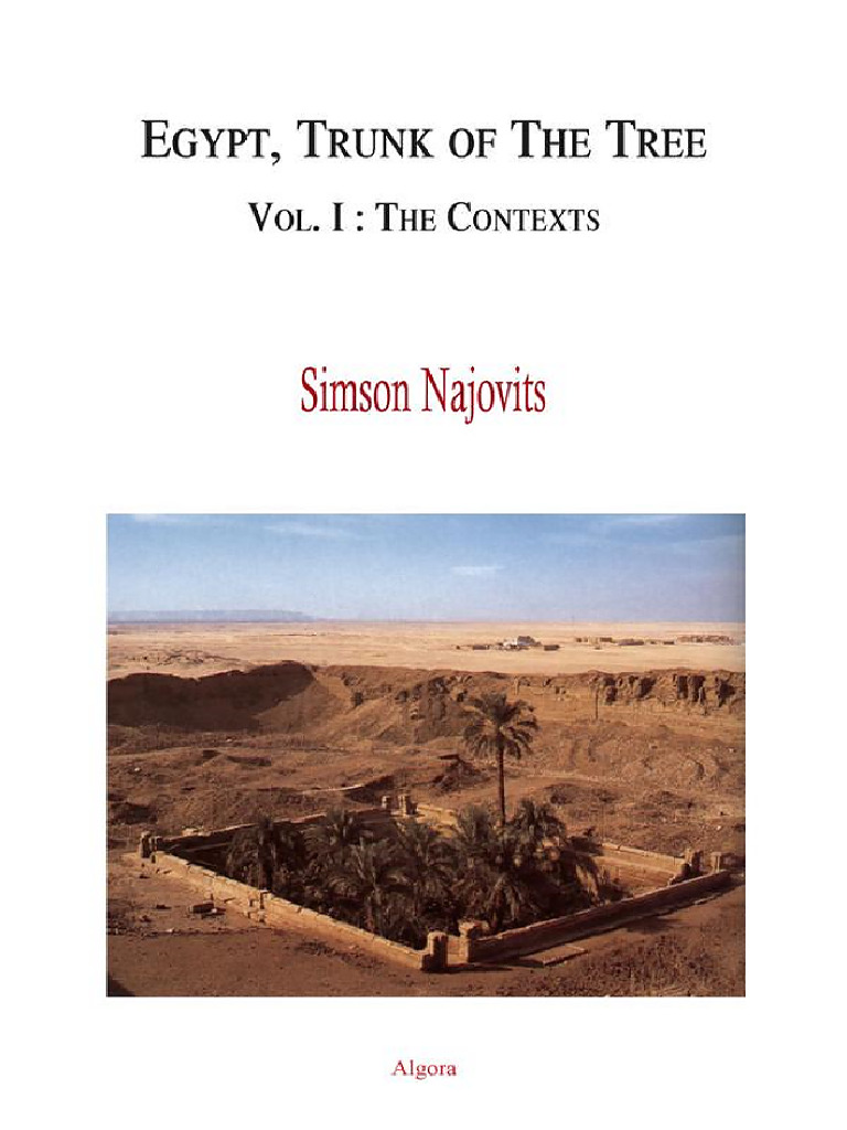NAJOVITS, Simson - Egypt Trunk of The Tree-V1 | PDF | Thebes | Ancient ...