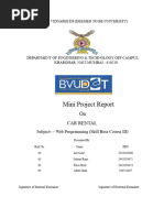 Car Rental System Project PDF | PDF | Databases | Software Testing