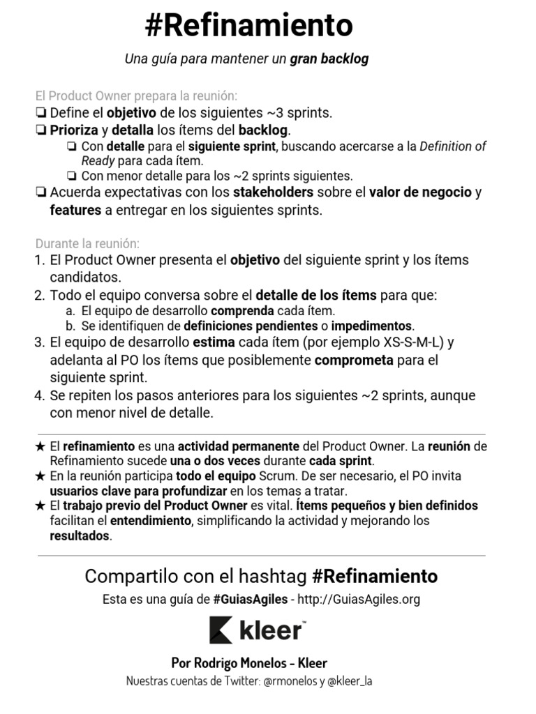 Refinamiento by Kleer | PDF Refinamiento by Kleer | PDF