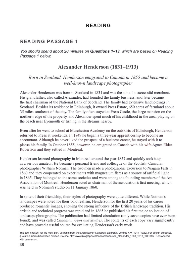 Reading Exercise 1 | PDF | Travel | Classics