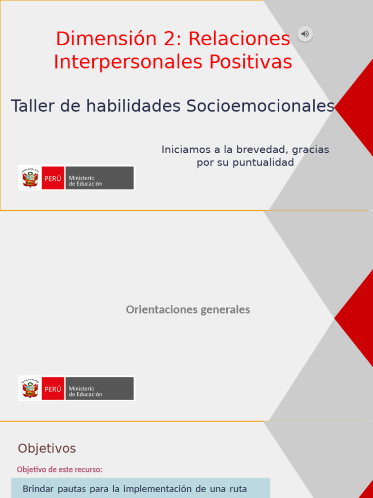 03 Desarrollo de HSE - Presentación Taller IIEEOK | PDF | Las emociones | Tolerancia