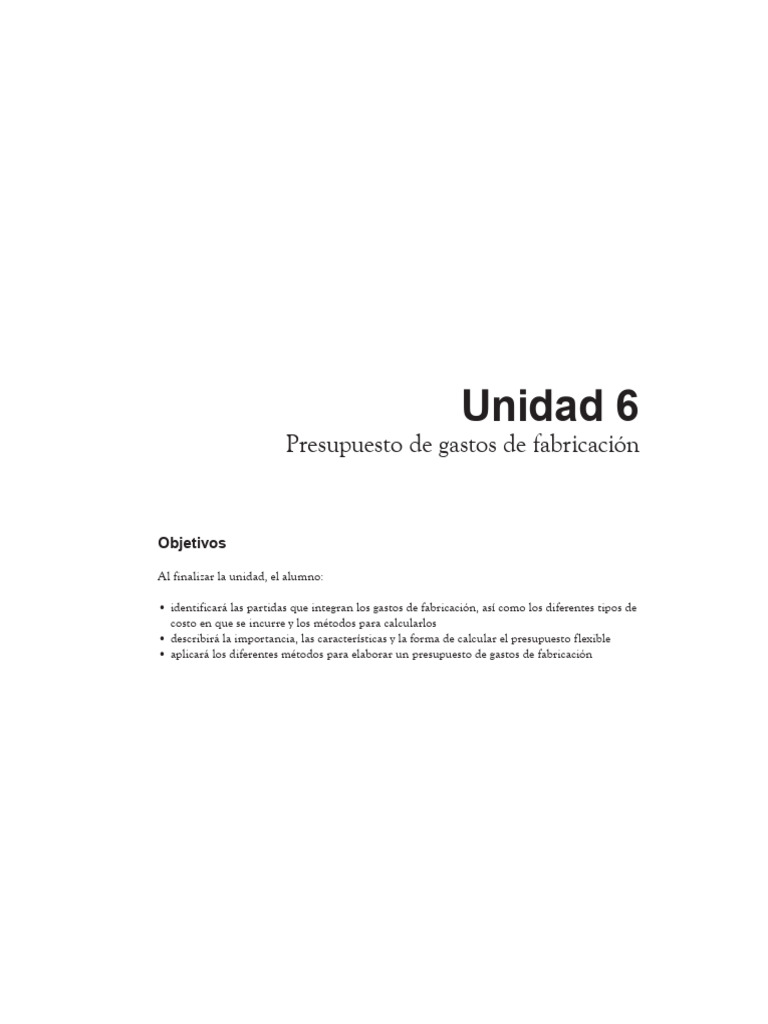 Presupuestos U06 - 5aed | PDF | Presupuesto
