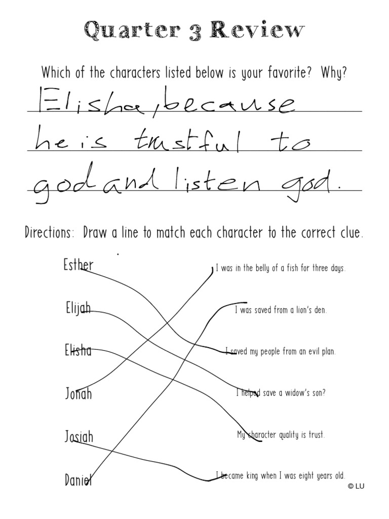 Quarter Three Review | PDF