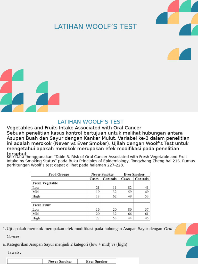 Latihan Wool Test | PDF | Pengembangan Diri | Sains & Matematika