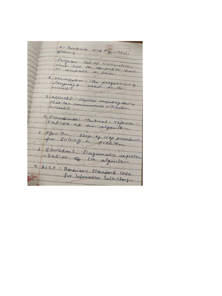 Pseudocode and Flowchart - Ch2-Notes-Part1-Master | PDF Pseudocode and Flowchart - Ch2-Notes-Part1-Master | PDF