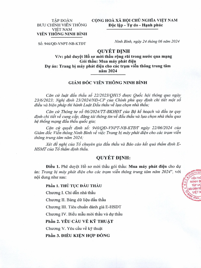 QĐ HSMT 50kva | PDF