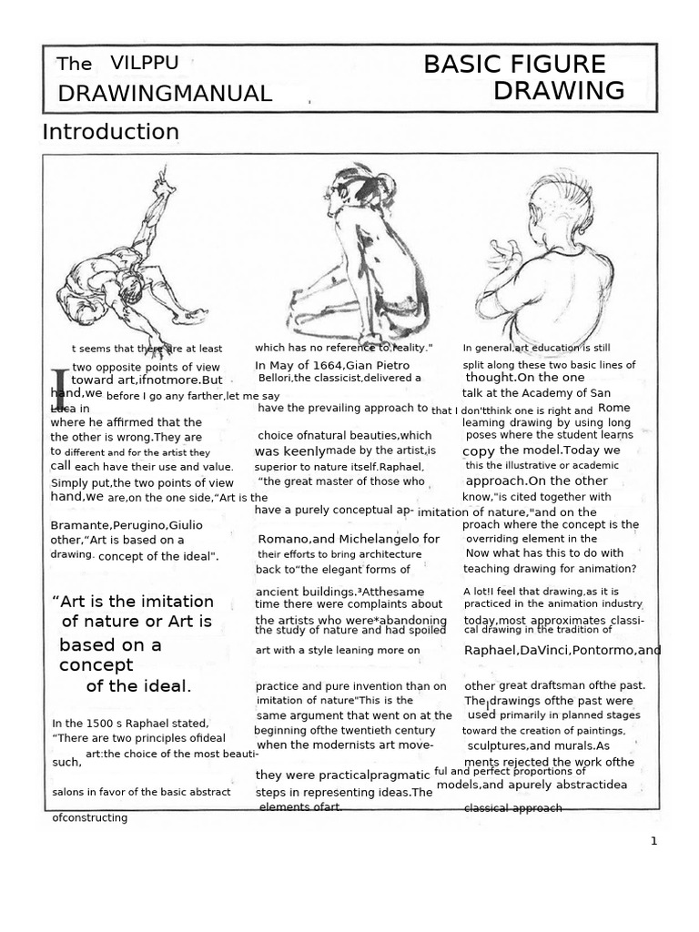 Vilppu Drawing Manual - QQ浏览器转格式 | PDF | Drawing | Knowledge
