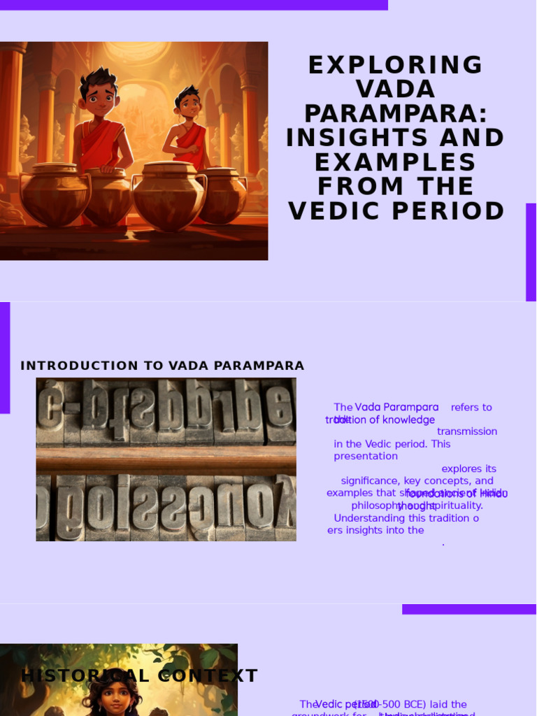 Slidesgo Exploring Vada Parampara Insights and Examples From The Vedic Period 20241023182115OGmu ...