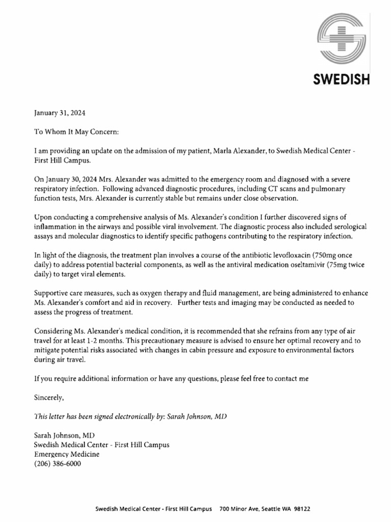 Alexander Swedish Letter | PDF
