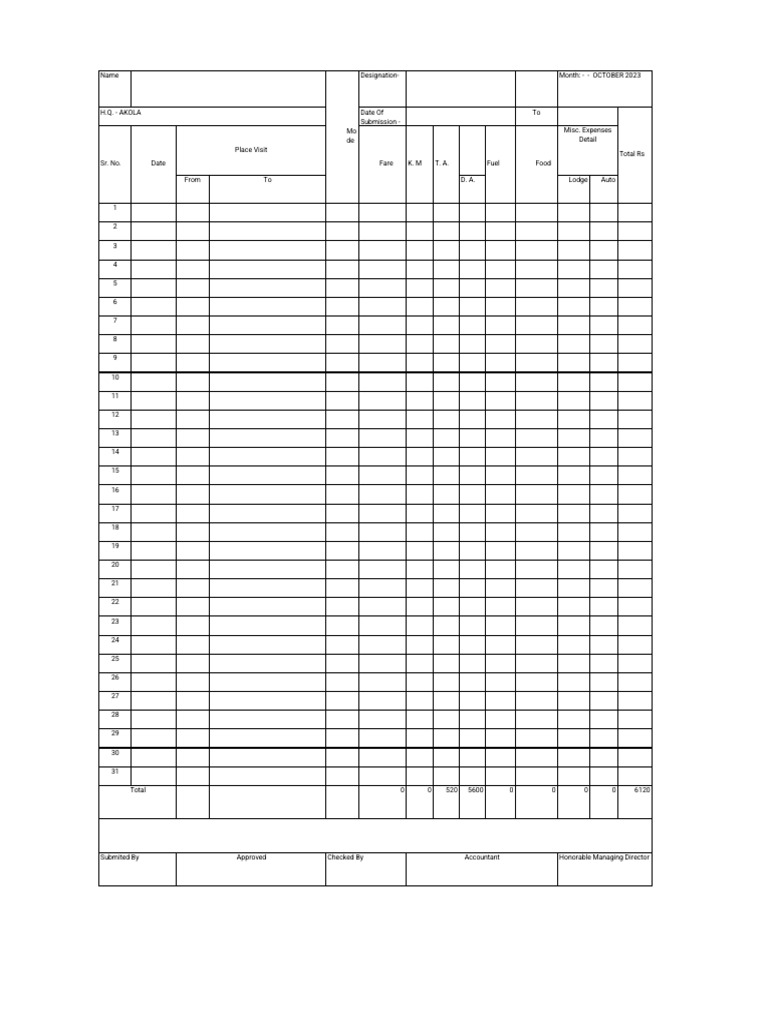 Traval - Exp - Format FINAL OCTOBER | PDF