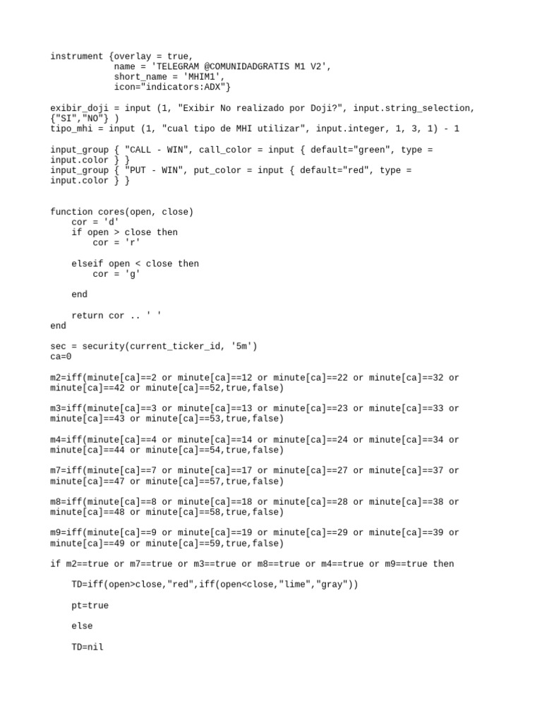 Scripts Mhi, MH1, MH2 Telegram @comunidadgratis | PDF | Teaching Methods & Materials