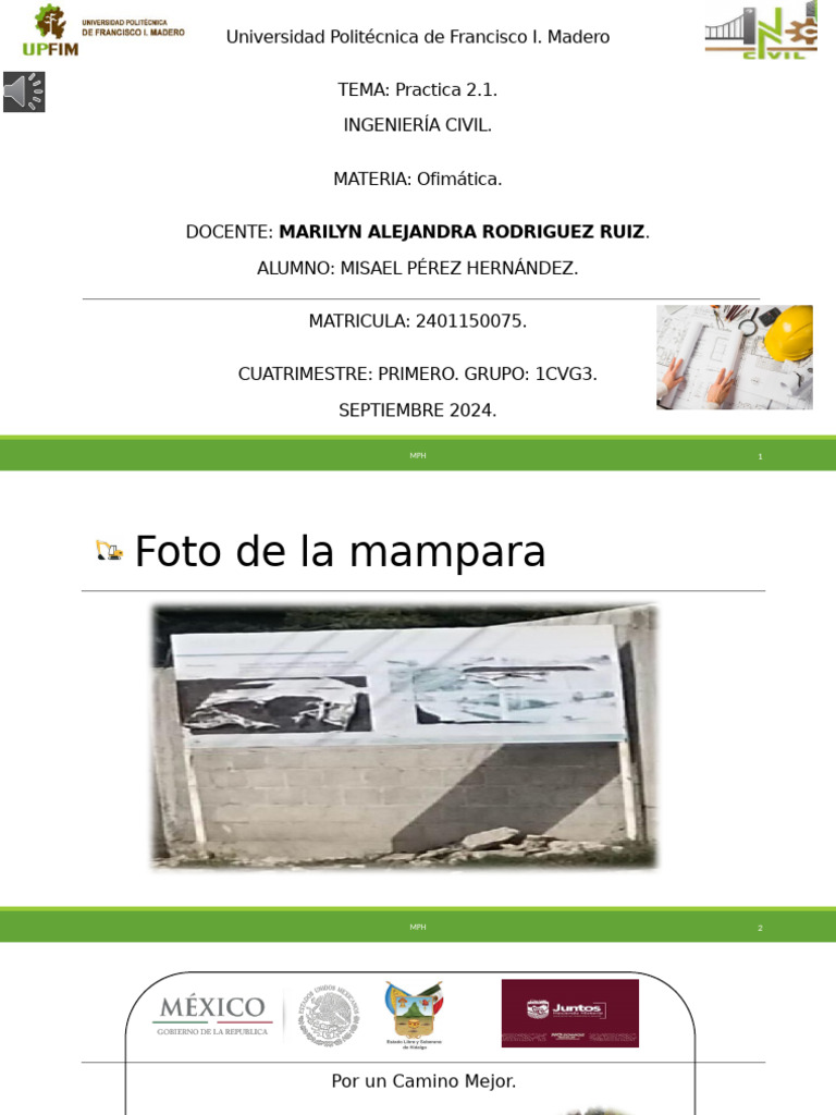 Practica 2.1.1 | PDF | Presupuesto | Hormigón