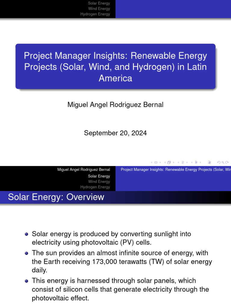 Renewable Energy Insights: Latin America | PDF | Renewable Energy ...