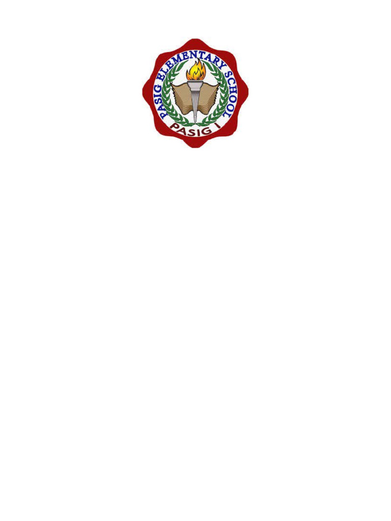 Pasig Elemtary Logo | PDF