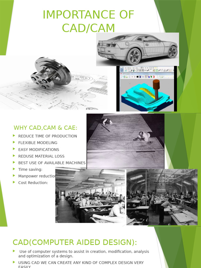 IMPORTANCE OF CAD&CAM | PDF